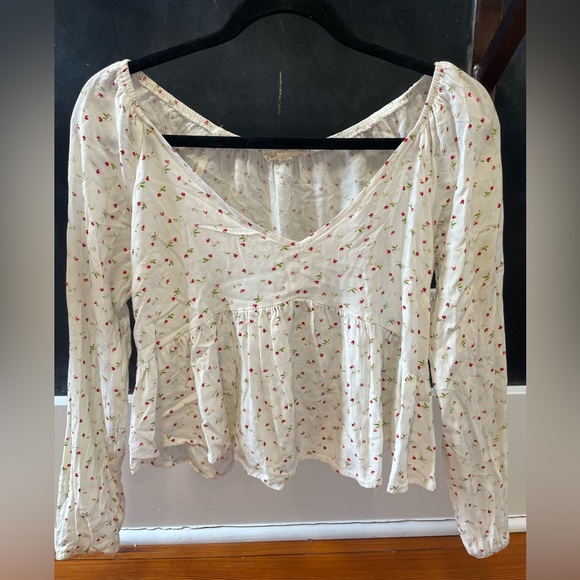 PacSun | Tops | Pacsun Flowy Floral Shirt | Poshmark